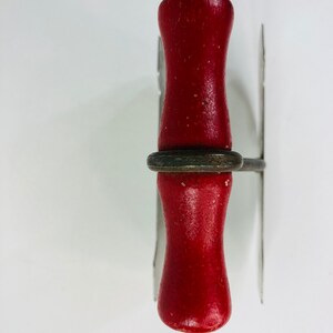 Red Wood Handled Food Chopper Red Handled Chopper Red - Etsy