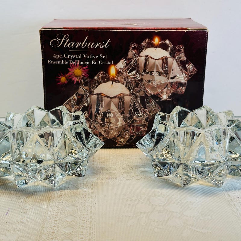 Crystal Votive - Etsy