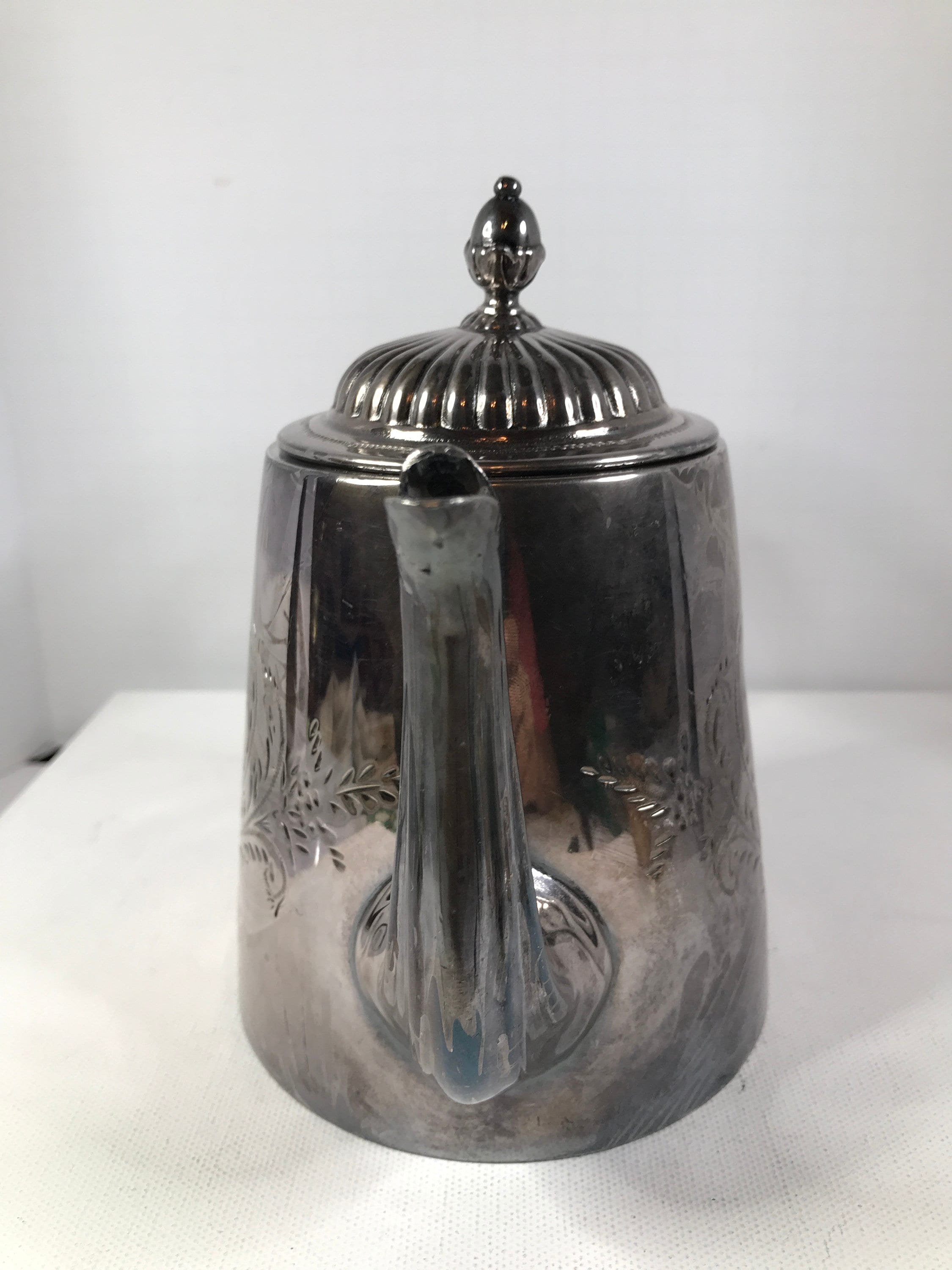 Sheffield Silver Plated Teapot With Heart Design, 1900s Sheffield ...