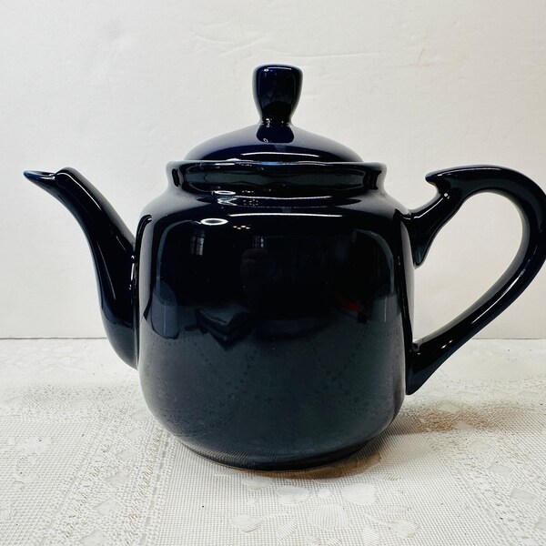 Blue Teapot - Etsy