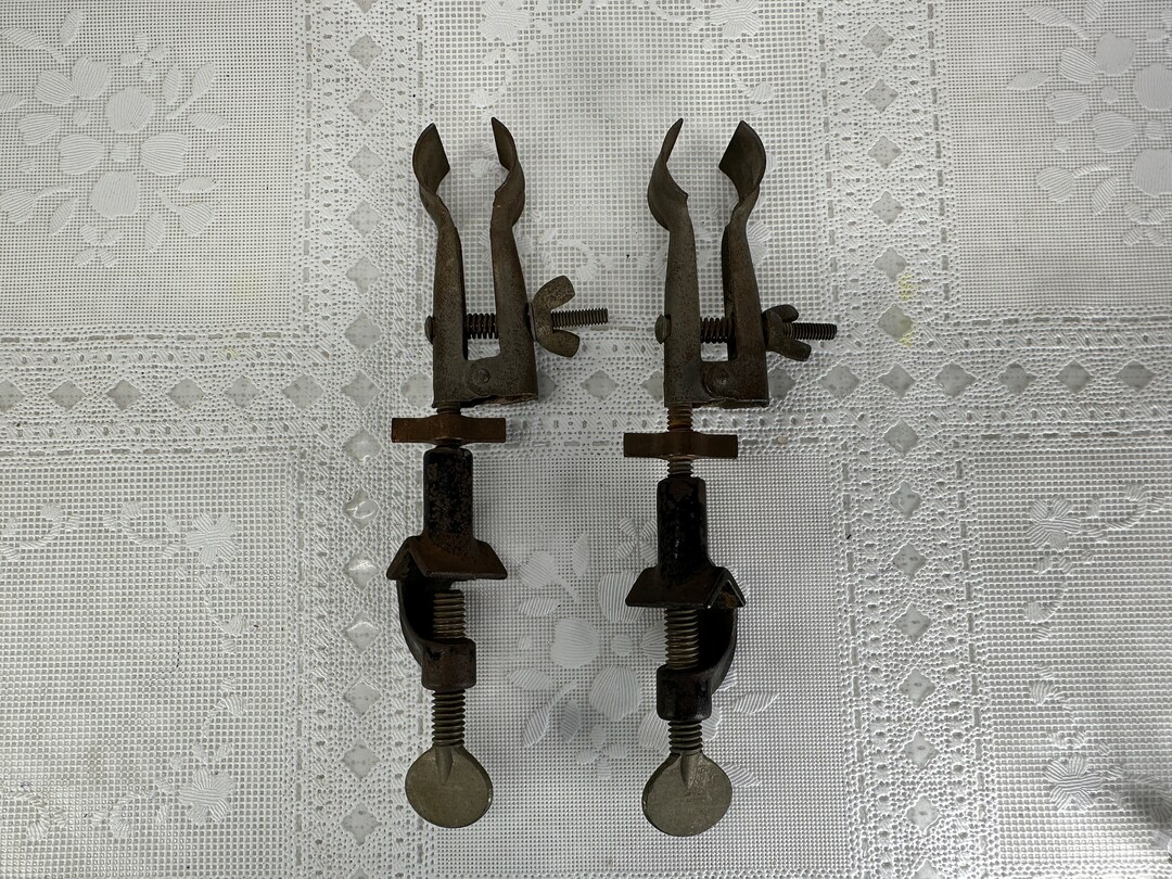 Vintage Laboratory Test Tube Clamps, Laboratory Clamps, Test Tube ...