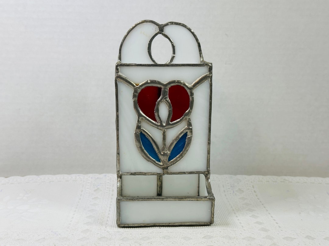 Stained Glass Matchbox Holder Matchbox Holder Glass Matchbox - Etsy