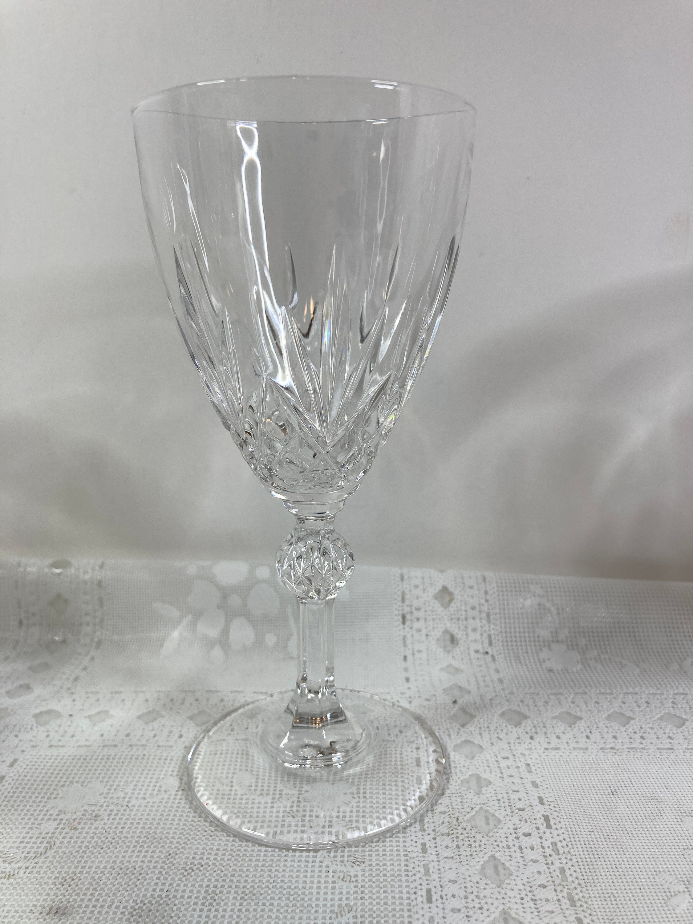 Royal Crystal Rock Wine Glasses Royal Crystal Wine Glasses - Etsy