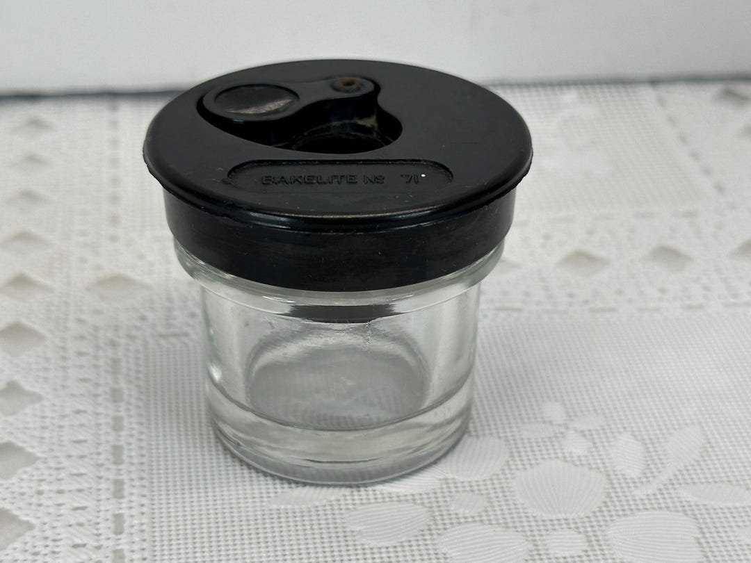 Inkwell for Student Desk, Student Desk Inkwell With Bakelite Top No 71 ...