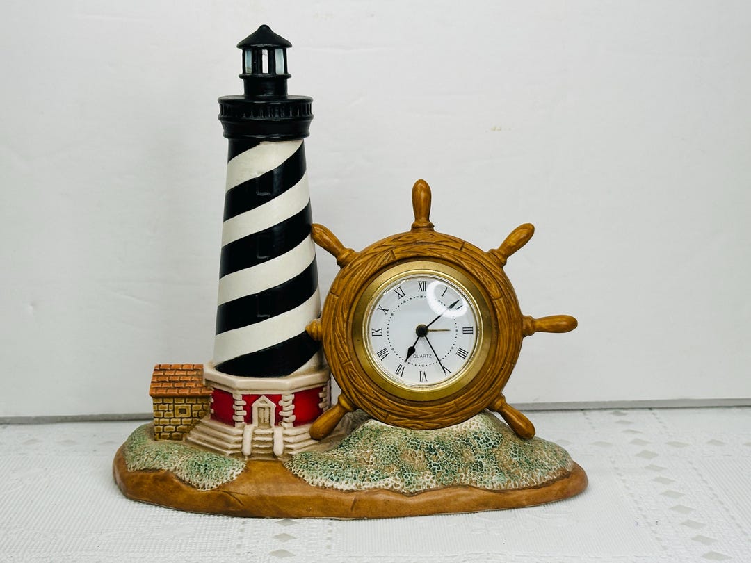 Lefton Cape Hatteras Lighthouse Clock, Cape Hatteras Lighthouse Clock ...