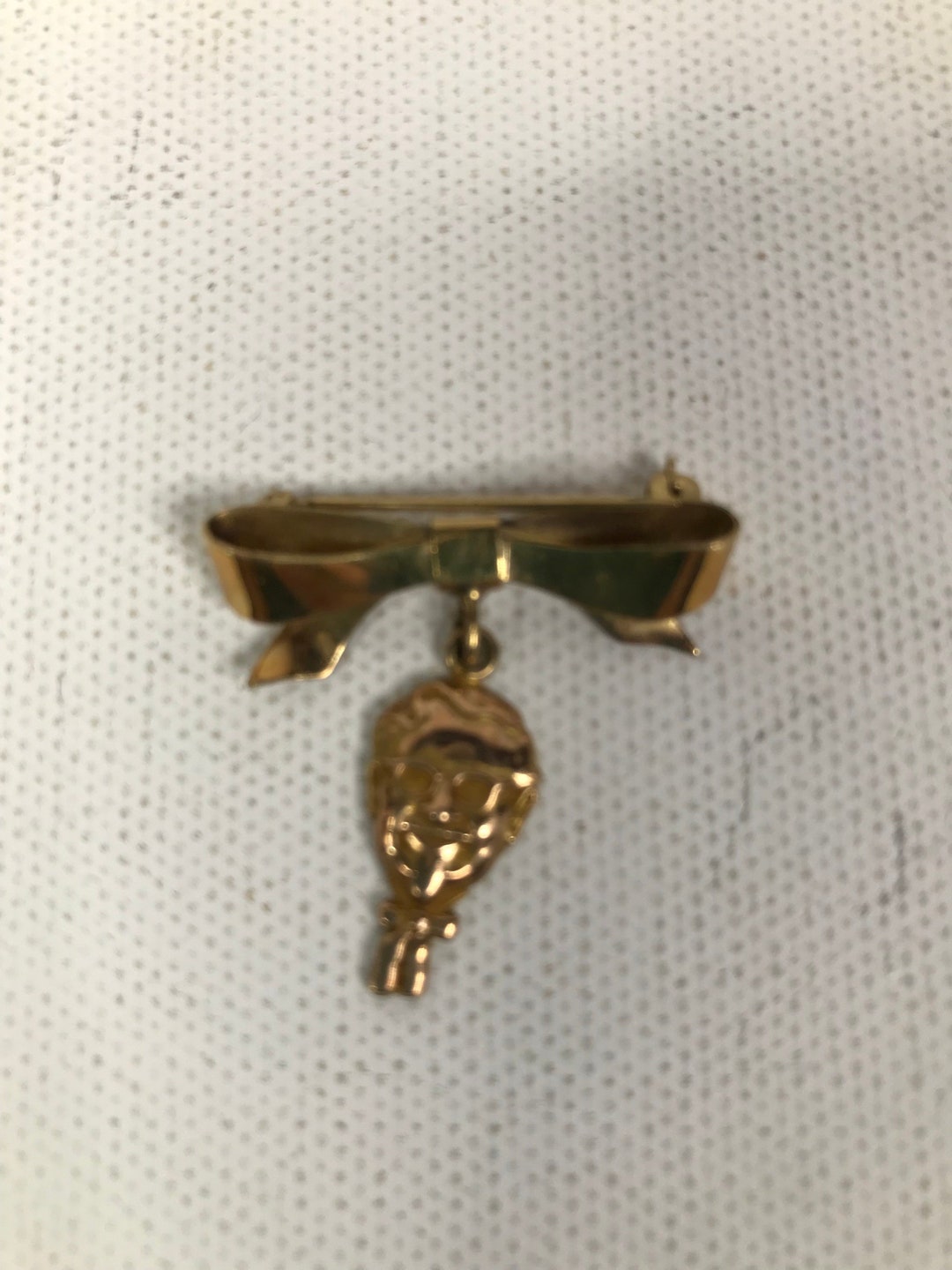 Colonel Sanders Gold Filled Service Pin, Kentucky Fried Chicken Service ...