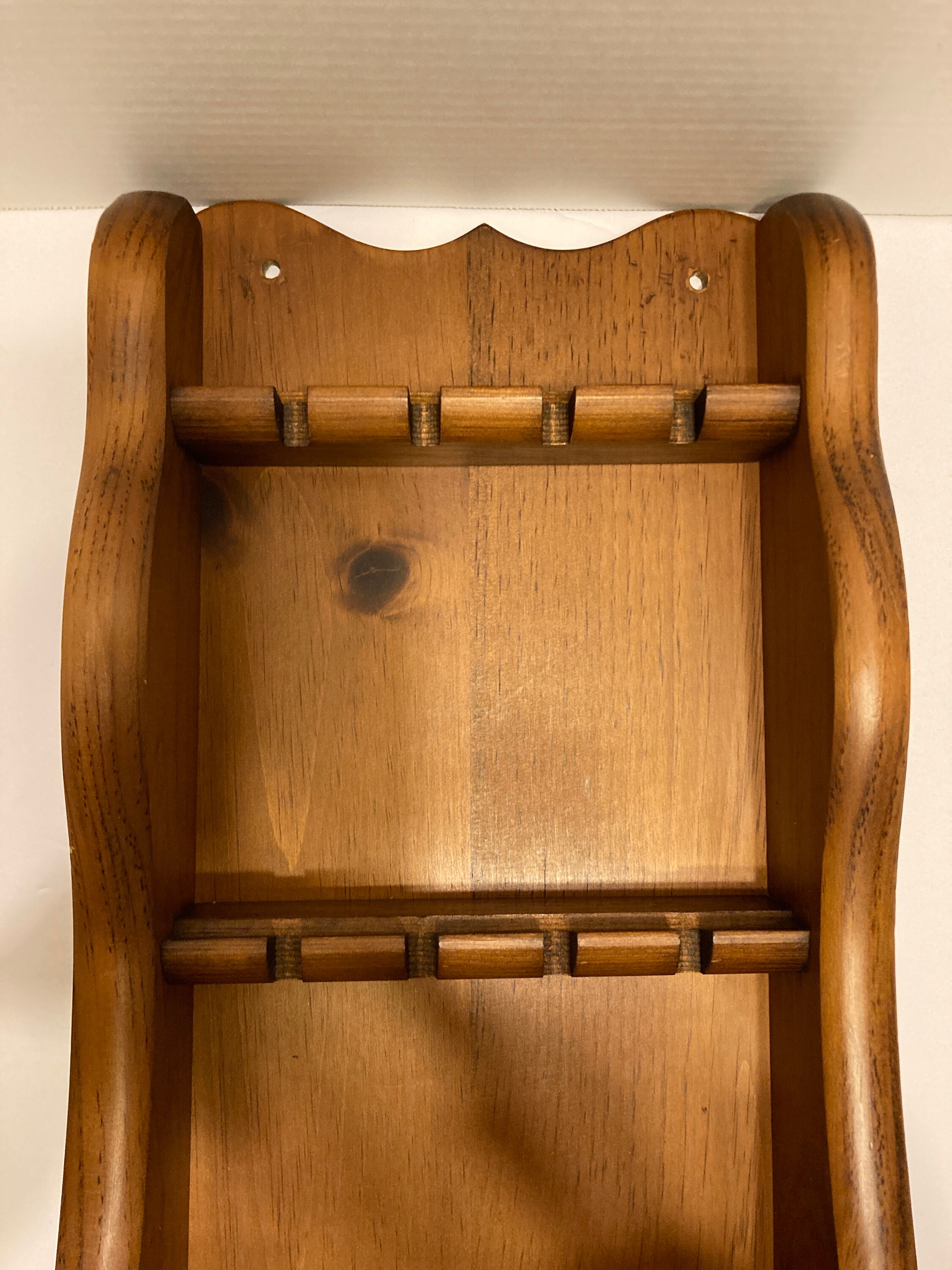 Wall Spoon Rack With Drawer Wood Spoon Display Rack - Etsy