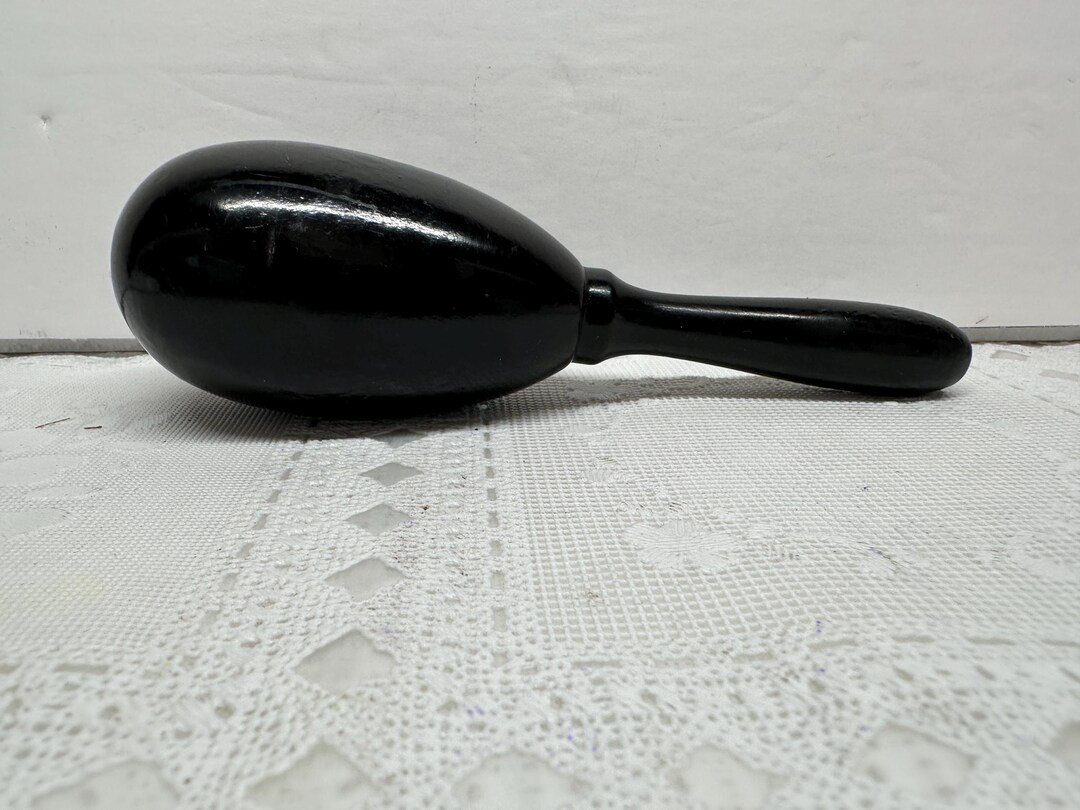 Black Wood Sock Darner, Wood Sock Darner, Sock Darner, Sewing ...