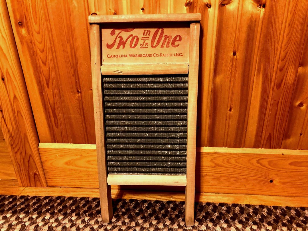 Two in One Jr Washboard, Small Two in One Jr Laundry Washboard, Two in ...