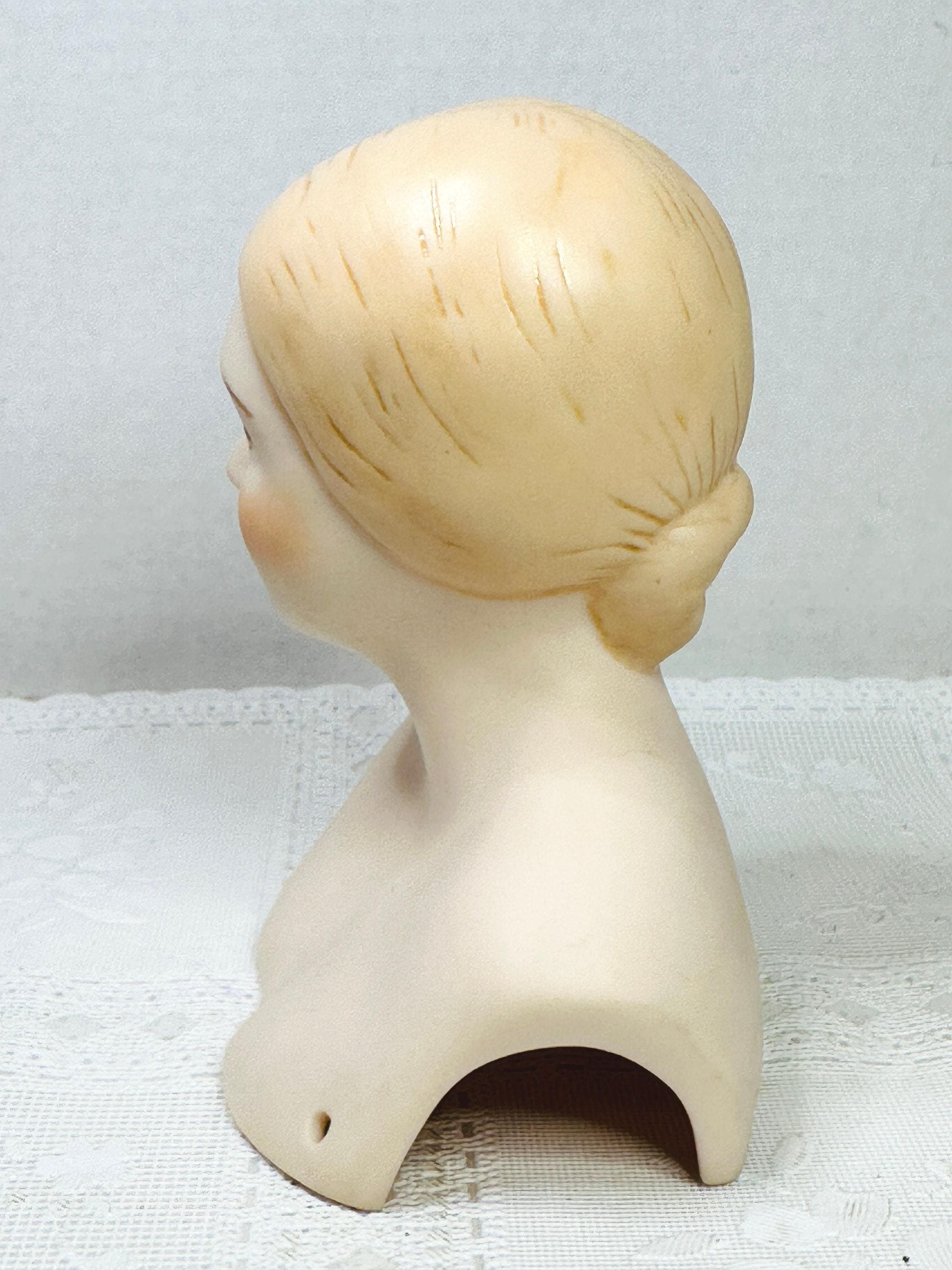 Vintage 1962 Leah Porcelain Doll Head Bust, Grace Herold - Etsy