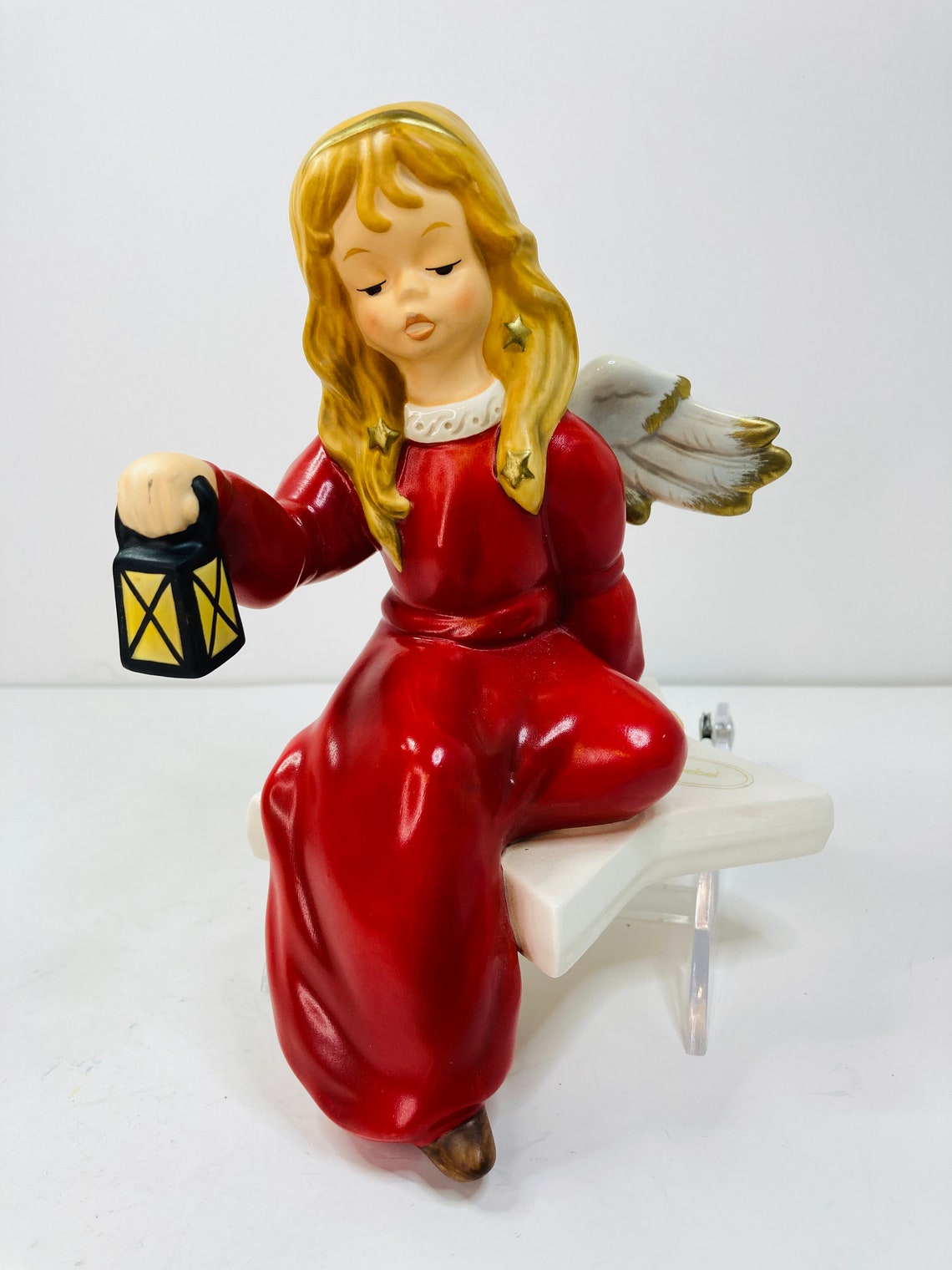 Goebel Angel Shelf Sitter Holding Lantern Goebel Angel - Etsy
