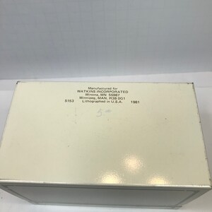 Watkins Recipe Box, Watkins Spices Advertising Recipe Box, Metal Recipe ...