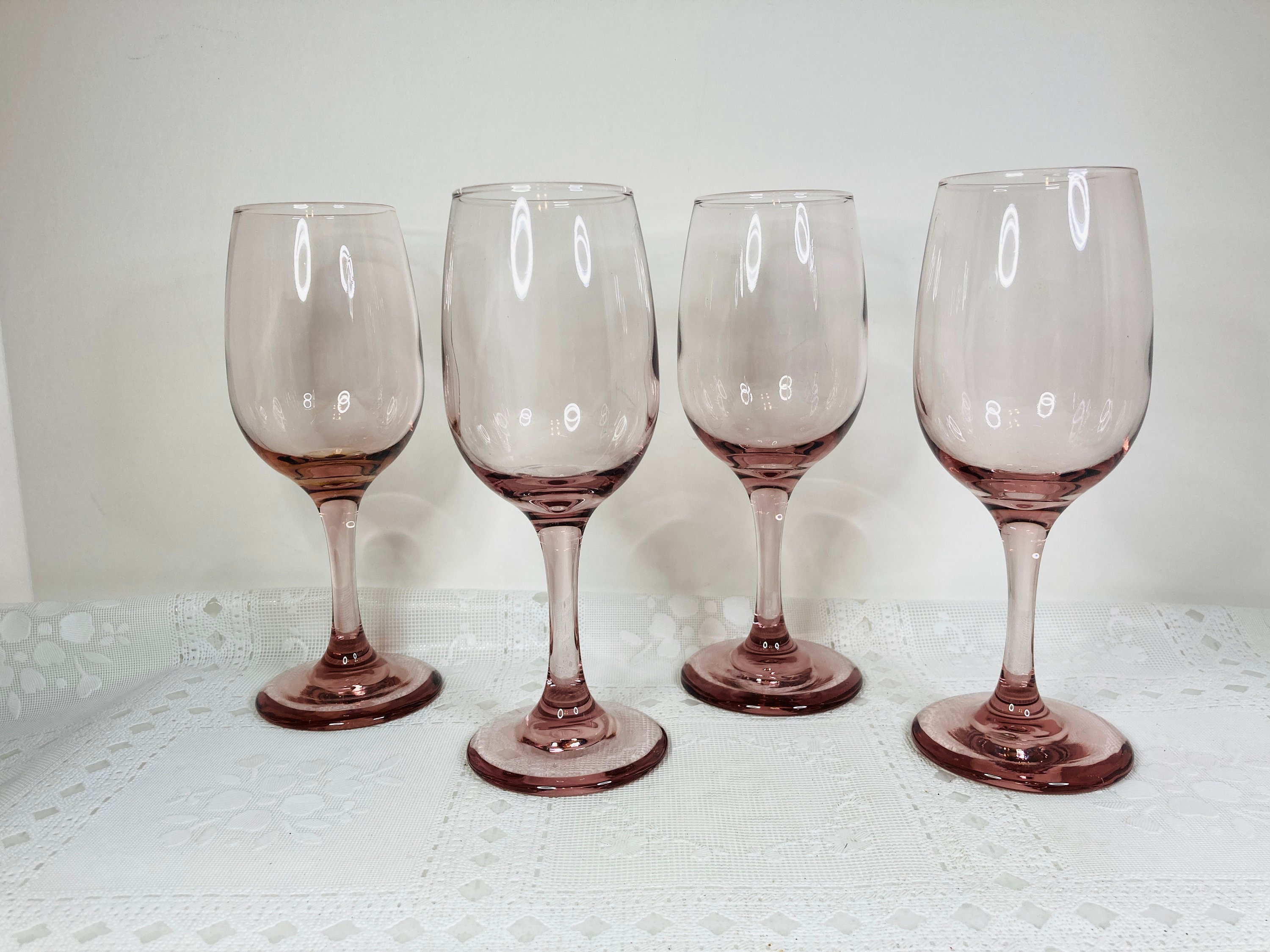 Plum Wine Glasses