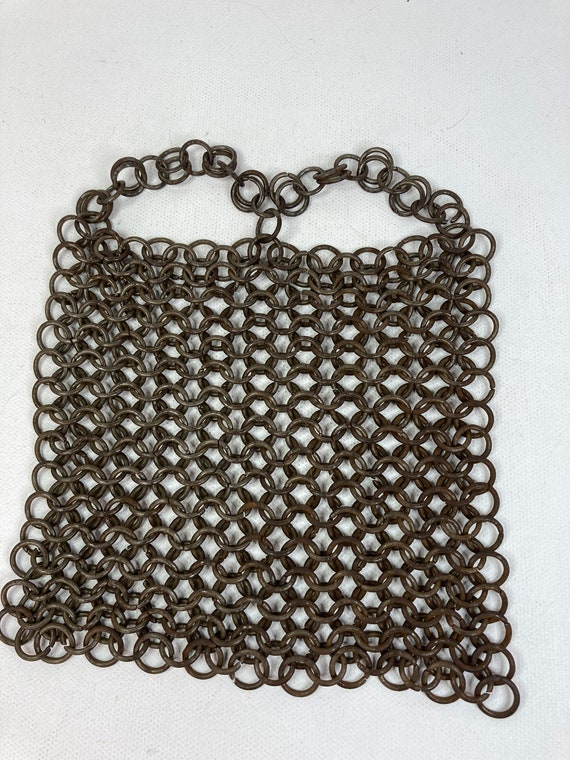 Pot Scrubber for Cast Iron Pans Metal Links Chain Link Pot - Etsy