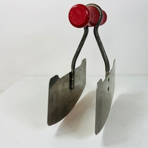 Red Wood Handled Food Chopper Red Handled Chopper Red - Etsy
