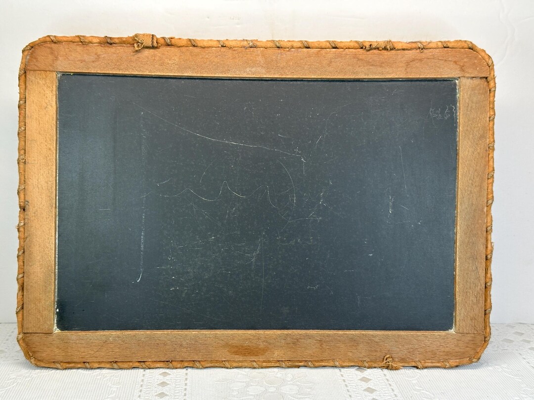 Antique Slate Chalkboard, Antique Student Slate Chalkboard, Antique ...