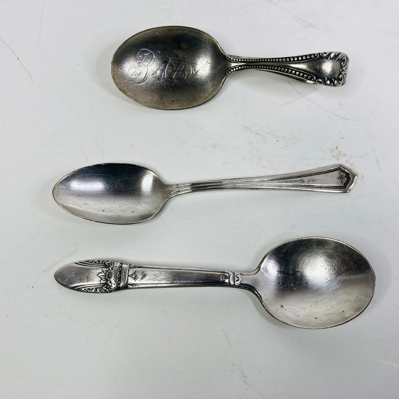 Vintage Baby Spoon - Etsy