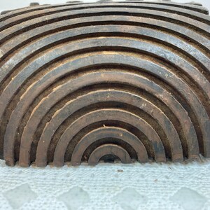 Antique Rocker Style Stamp, Antique 1900s Curved Stamp, Curved Wood ...