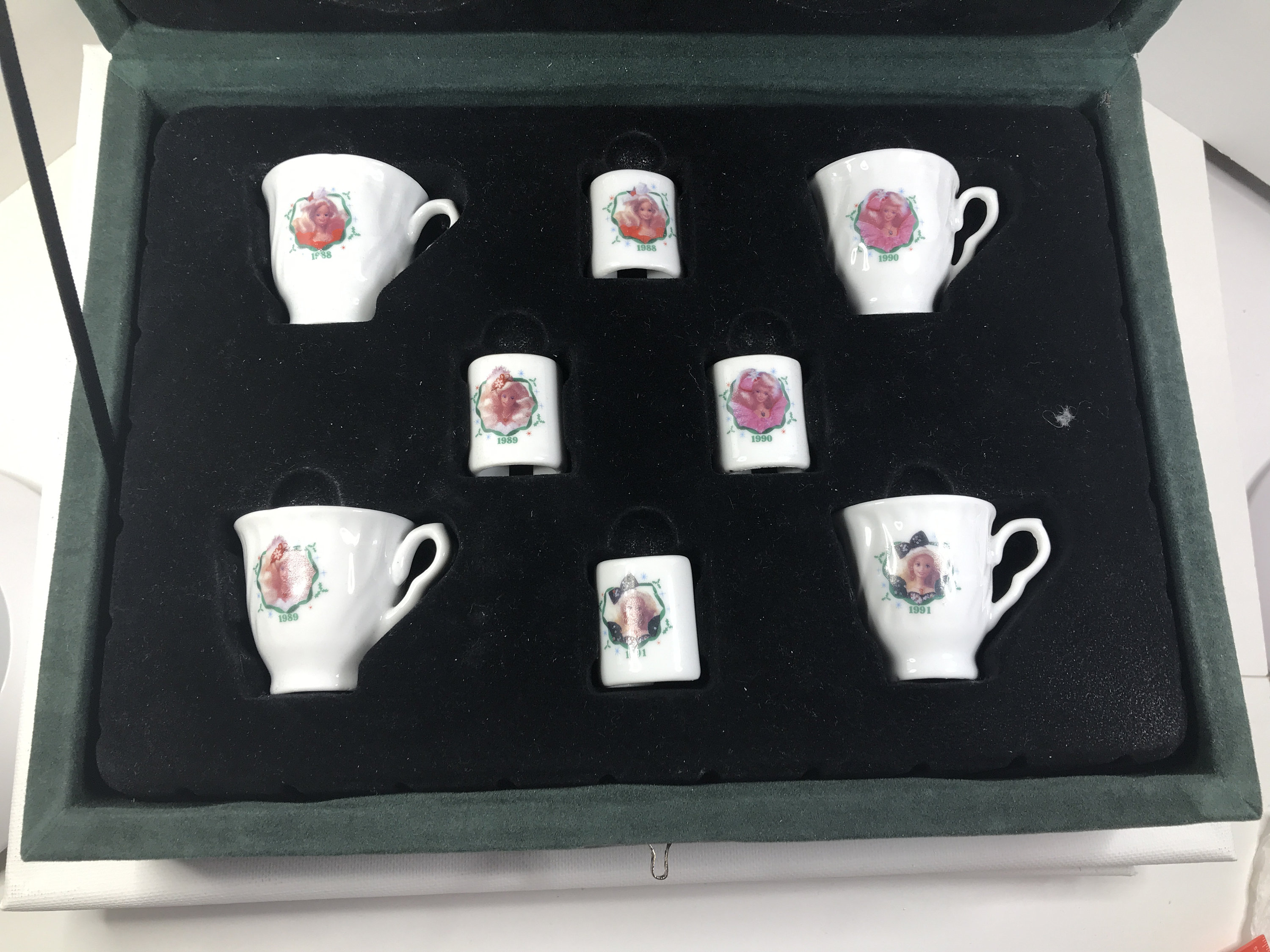 Barbie Teacup Set Barbie Teacups Saucers and Napkin Rings | Etsy