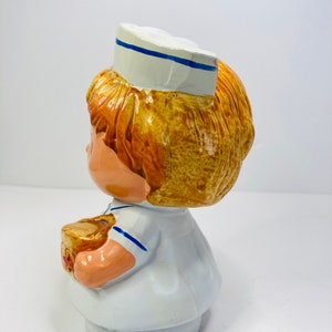 Nurse Plaster Bank Blond Haired Nurse Bank Nurse Figurine - Etsy