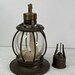 Antique Alcohol Lamp, Glass Alcohol Burner, Metal and Glass Alcohol ...