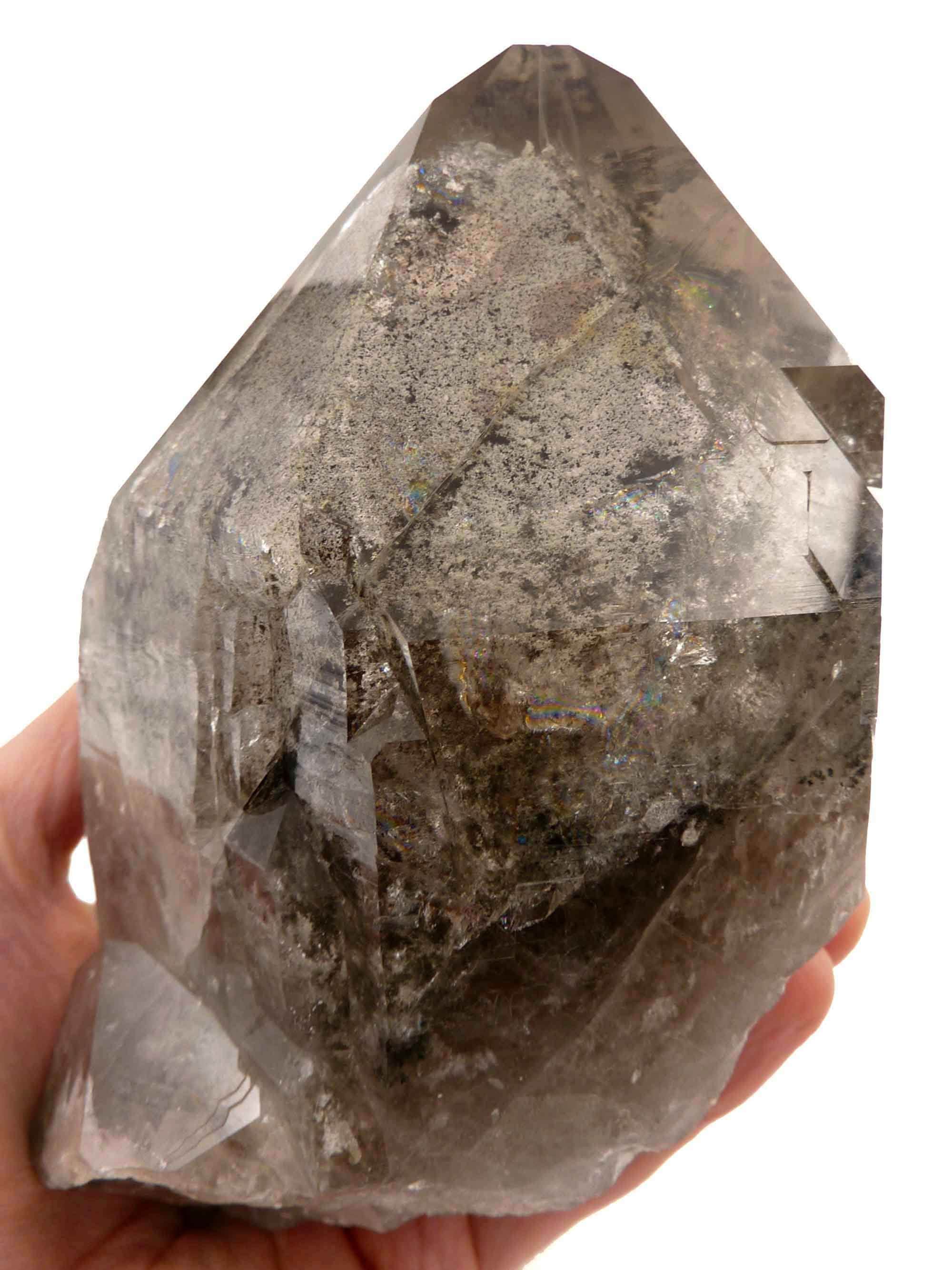 Large Garden Quartz Lodolite Crystal Brazil 1897 grams 6 | Etsy