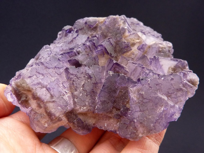 Purple Fluorite Crystal Mexico 295 Grams 3.75 X 3 X 1.5 | Etsy