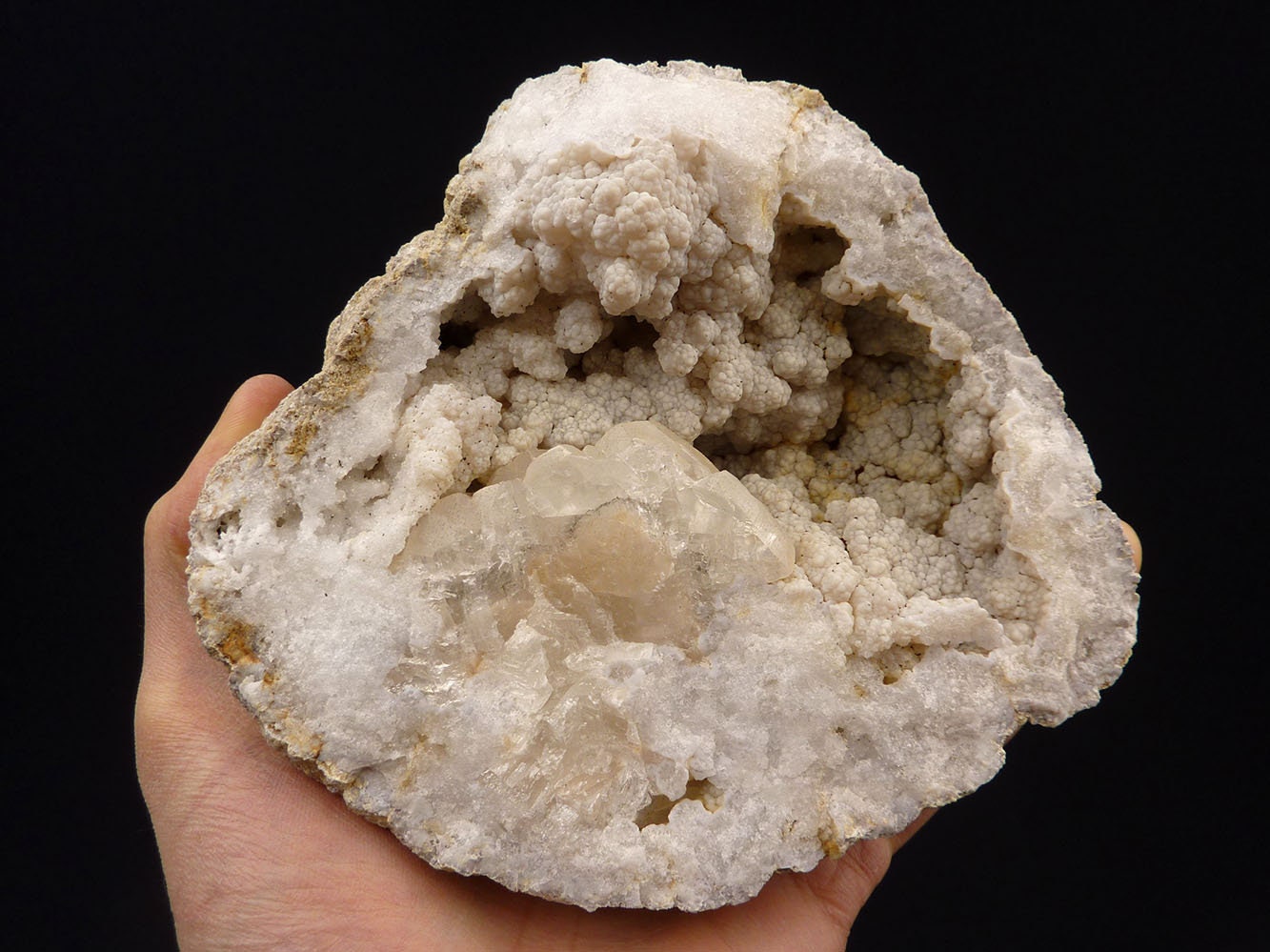 Quartz Chalcedony Geode Keokuk Iowa 1980 Grams 5.75 X | Etsy