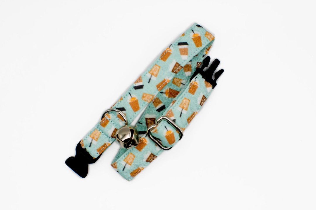 Coffee Cat Collar- Coffee Cup Collar- Ice Coffee Collar- Coffee Puppy ...