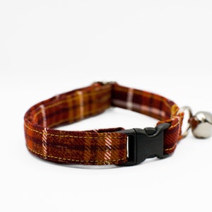 Autumn Cat Collar- Fall Cat Collar- Holiday Cat Collar- Leaves Cat ...