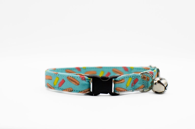 Hot Dog Cat Collar Hot Dog Collar Food Cat Collar Spring | Etsy