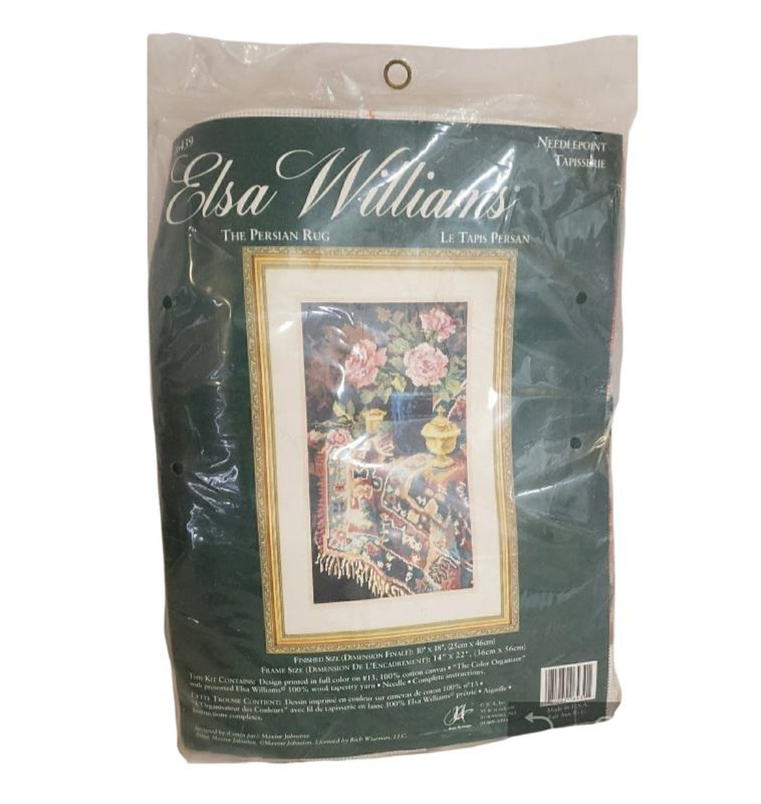 Elsa Williams the Persian Rug Needlepoint 064389 Kit New in Plastic - Etsy