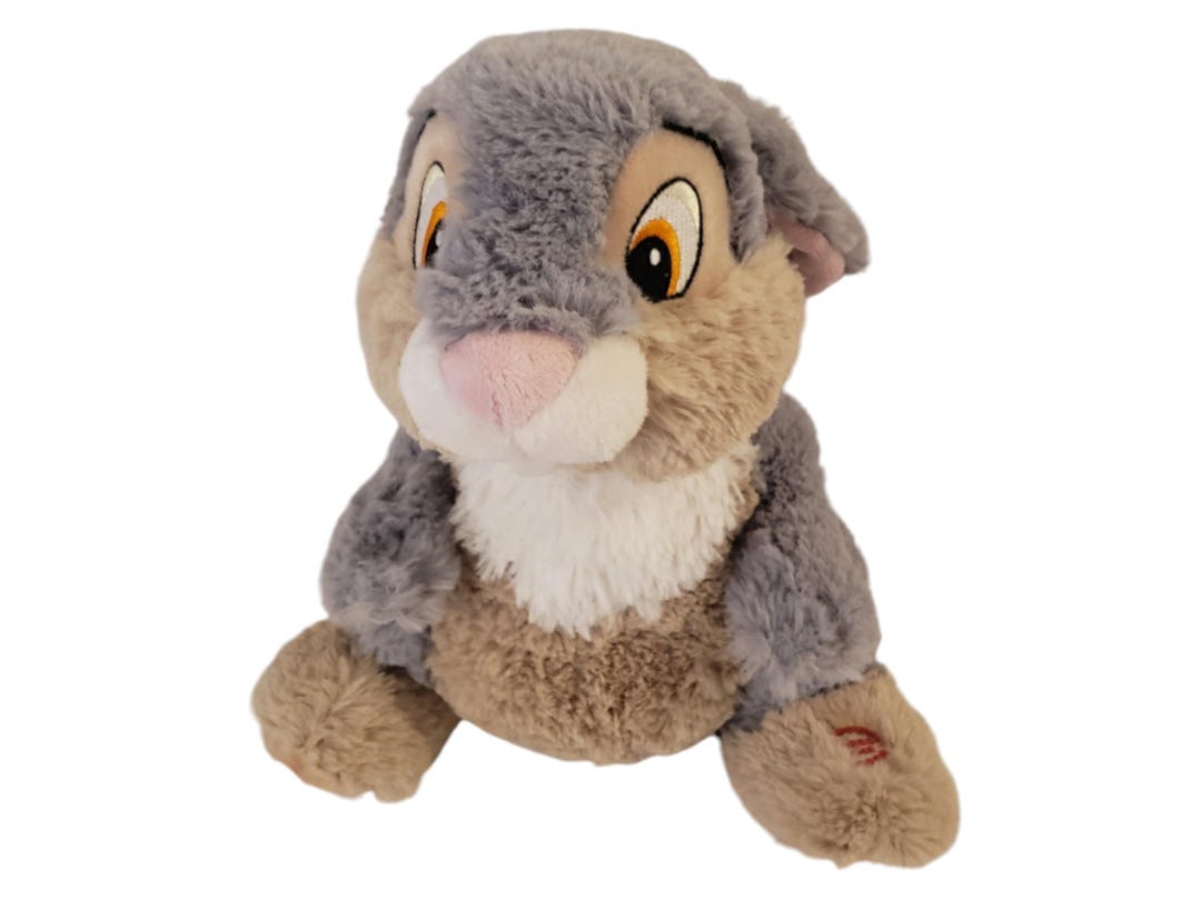 Hallmark Disney Bambi 11" Talking Thumpin' Thumper Bunny Rabbit Sound ...