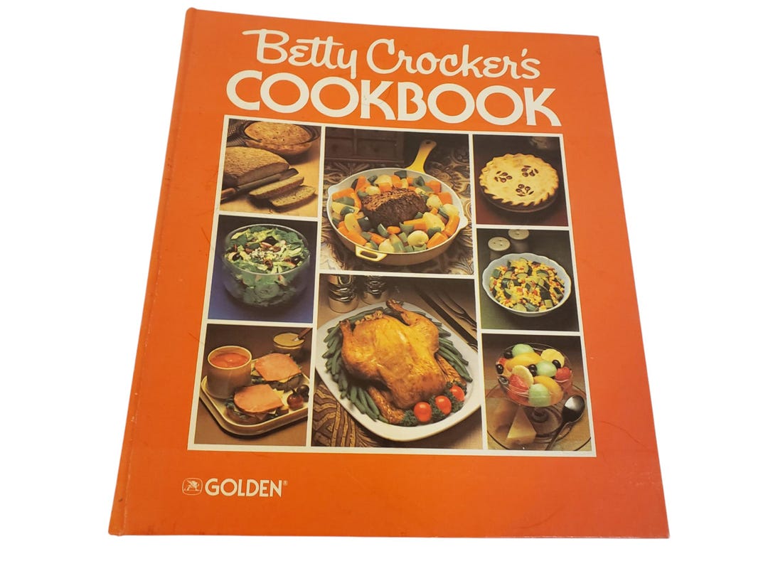 Betty Crocker's Cookbook 1984 Cook Book Recipe Book Hardcover Ring ...