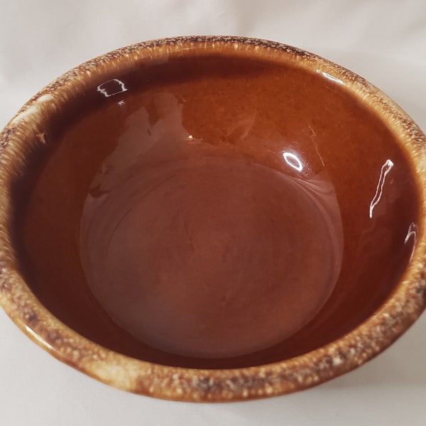 Large Brown Drip Bowl - Etsy