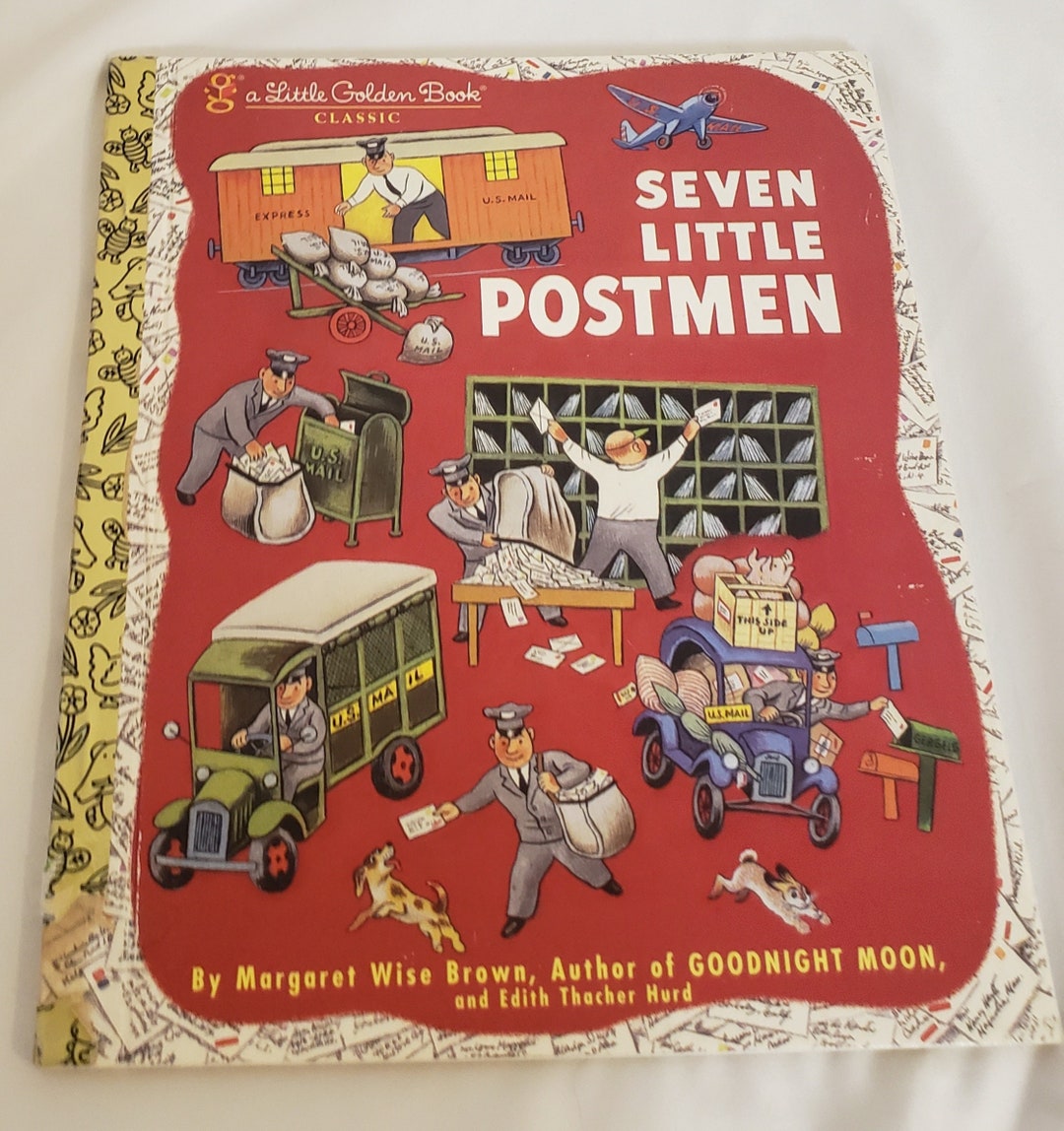 Seven Little Postmen Little Golden Book 1980 by Margaret Wise Brown and ...