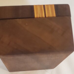 Handmade Wood Inlay Trinket Keepsake Box Jewelry Box - Etsy