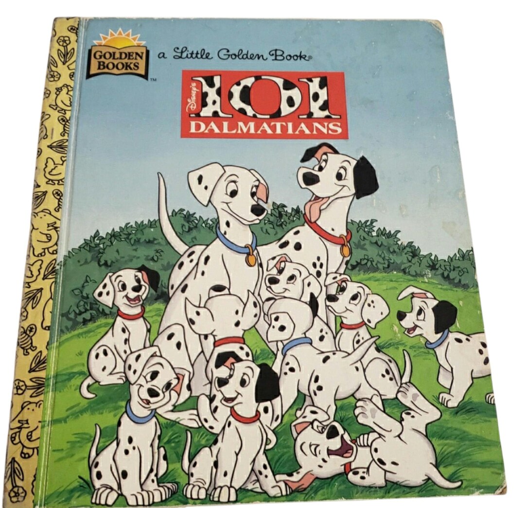 Walt Disneys 101 Dalmations 1998 Little Golden Book Adapted by Justine ...