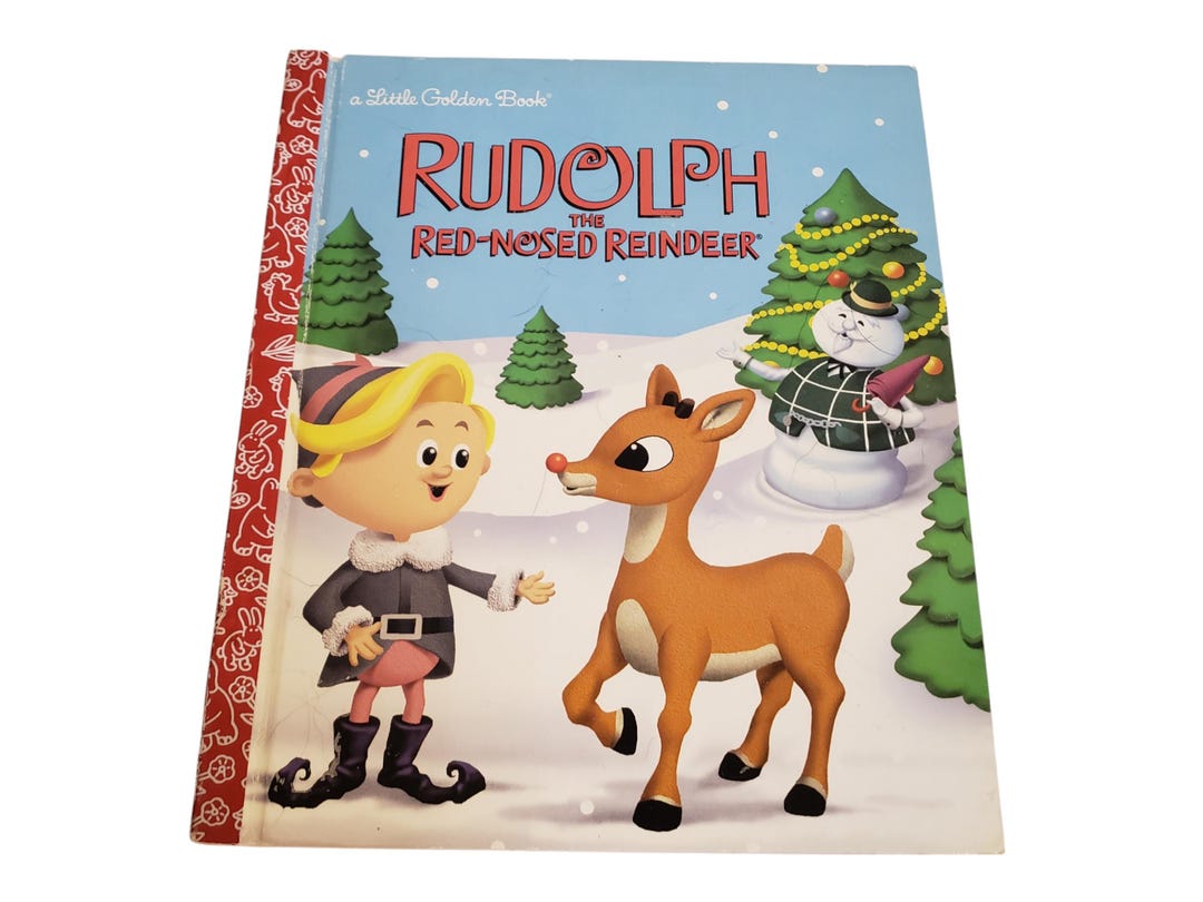 Rudolph the Red Nosed Reindeer Little Golden Book 1998 by Rick Bunsen ...
