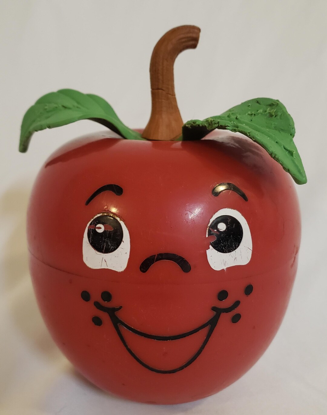 Vintage 1970s Fisher Price Happy Apple - Etsy