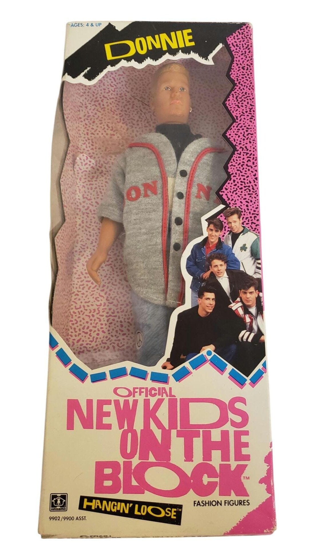 Official New Kids on the Block Hanging Loose Fashion Figures Donnie ...