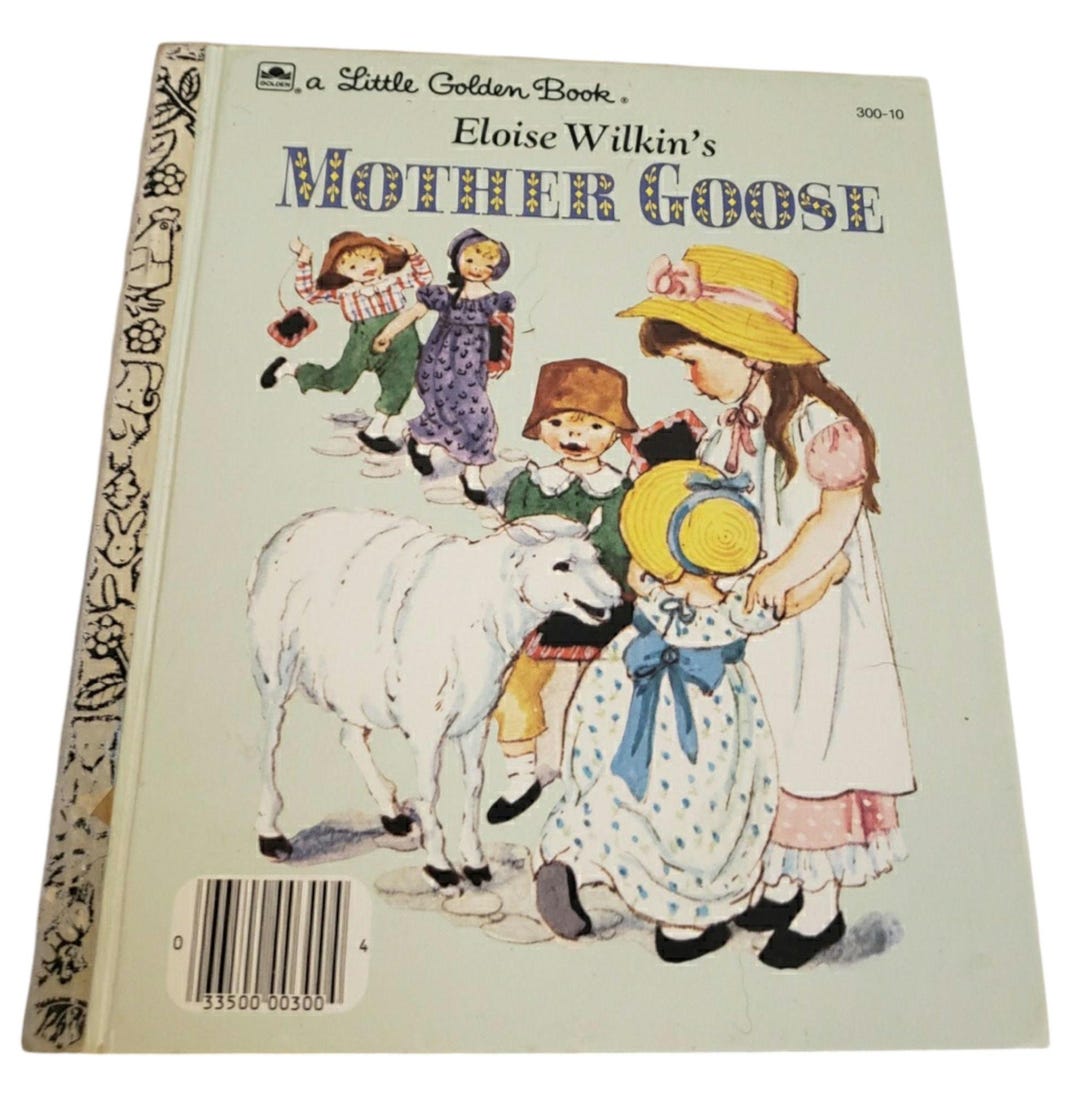 Eloise Wilkin's Mother Goose Little Golden Book 1961 - Etsy