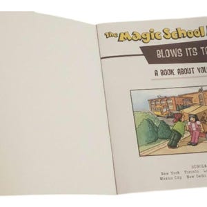 Magic School Bus Blows Its Top A Book About Volcanoes by Joanna Cole ...