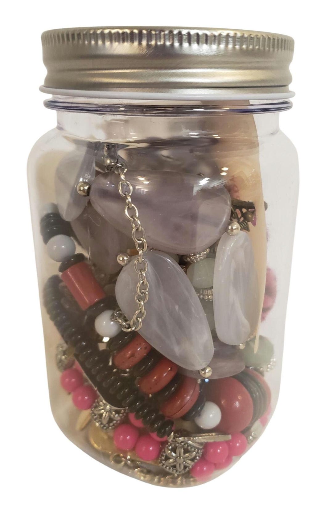 Jewelry Jar Assortment Wearable Fashion Jewelry Mystery Jewelry Jar - Etsy
