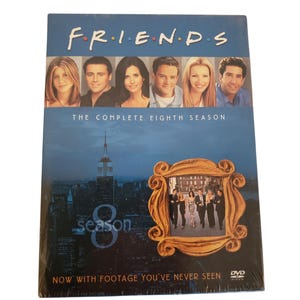 Friends TV Series Complete Season 8 DVD New Sealed - Etsy