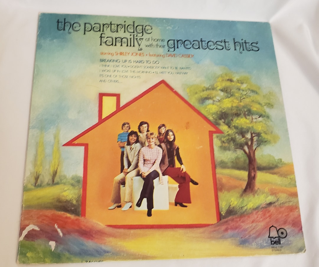 The Partridge Family at Home With Their Greatest Hits Record Vinyl LP ...