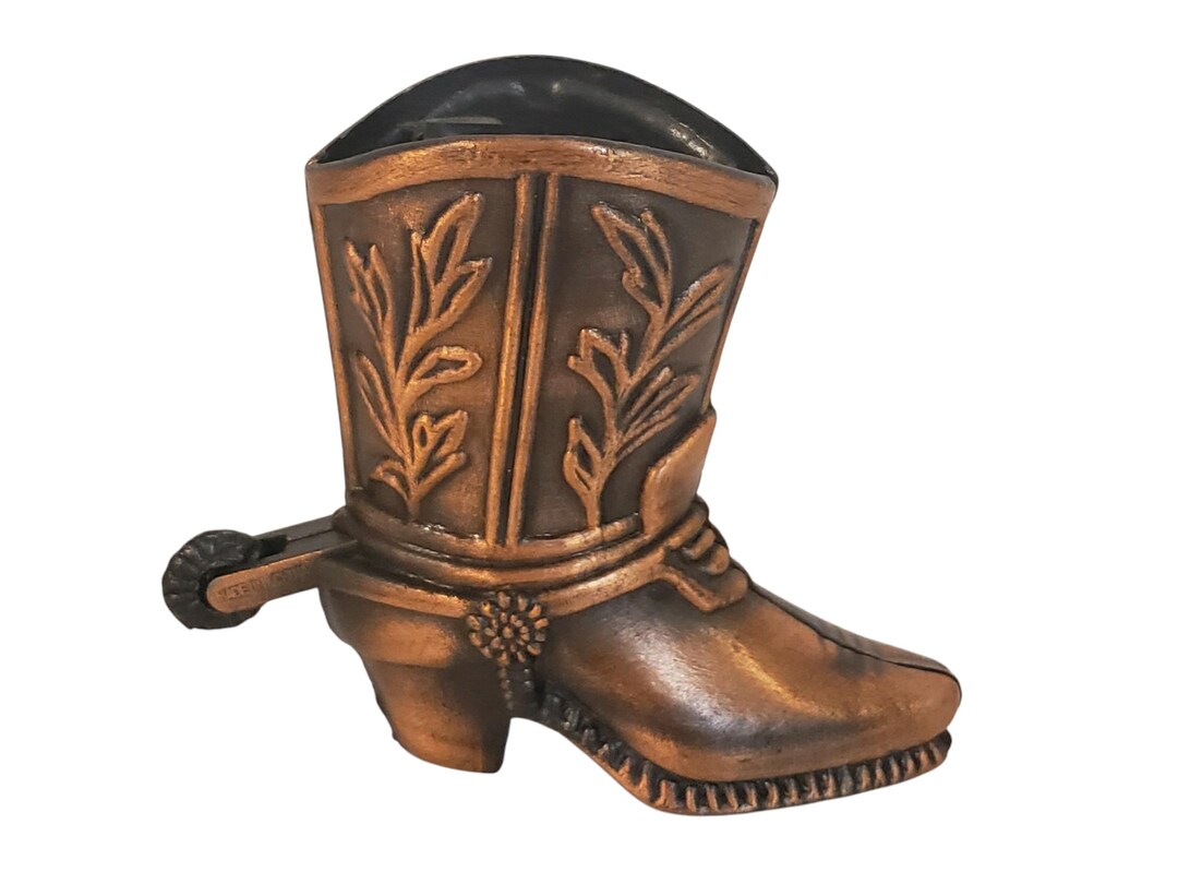 Vintage Diecast Antique Look Cowboy Boot Pencil Sharpener - Etsy