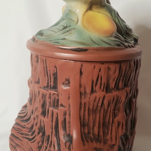 Mccoy Tree Stump With Mushrooms Cookie Jar Mid-century 1960s - Etsy