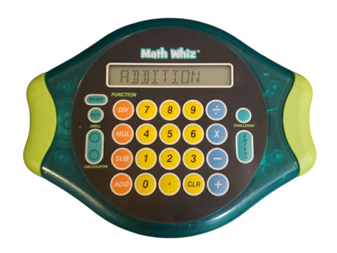 Math Whiz Handheld Math Game by Educational Insights EI-8899 - Etsy