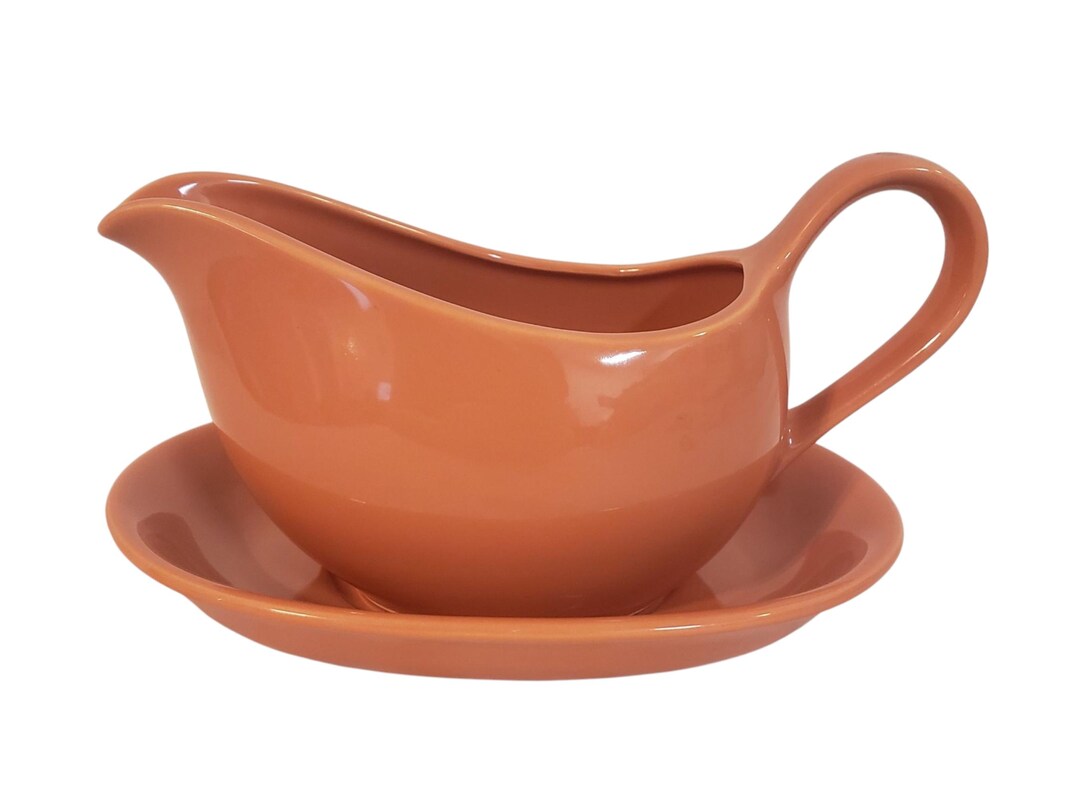Light Mauve Pink Ceramic Gravy Boat With Underplate Mervyns Japan - Etsy